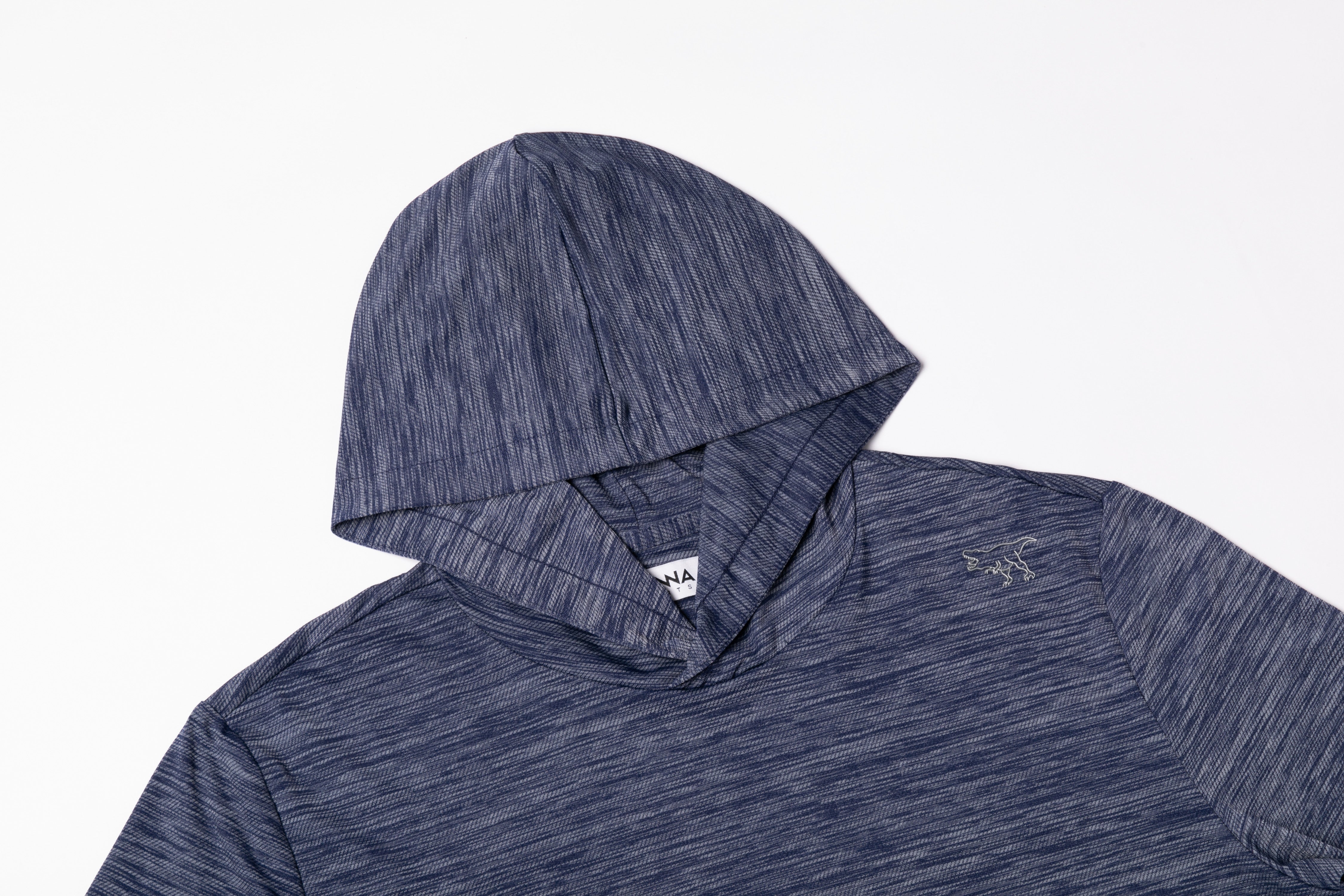 Lightweight Performance Hoodie - Navy – Hunna Shirts